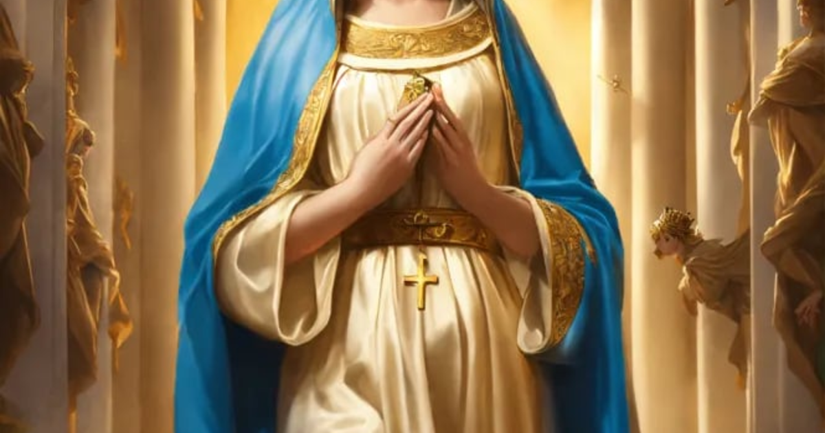 Lexica - Hyper realistic, Roman Catholic Marian artstyle, virgin mary ...