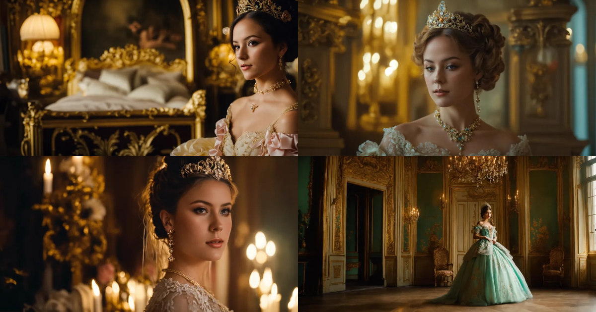 Lexica - "Beautiful Rococo Princess" shot on Leica, shadowplay ...