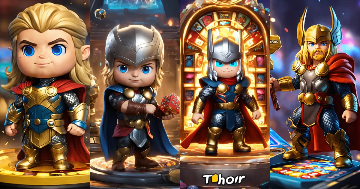 Lexica - Q version characters thor ，slotmachine location