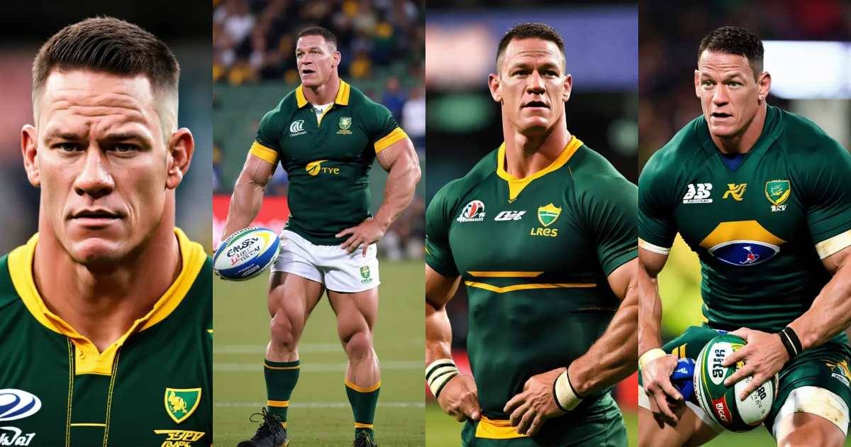 Lexica - John Cena playing rugby for the South Africa Springboks ...