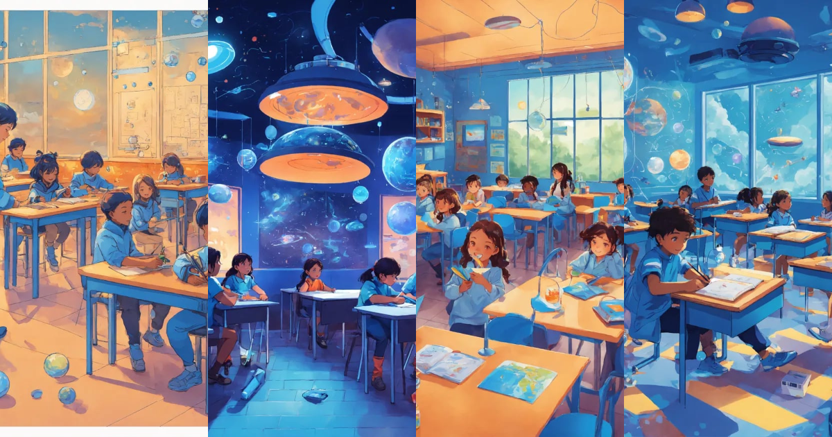 Lexica - Illustration,blue colors. future, mystic, science fiction ...