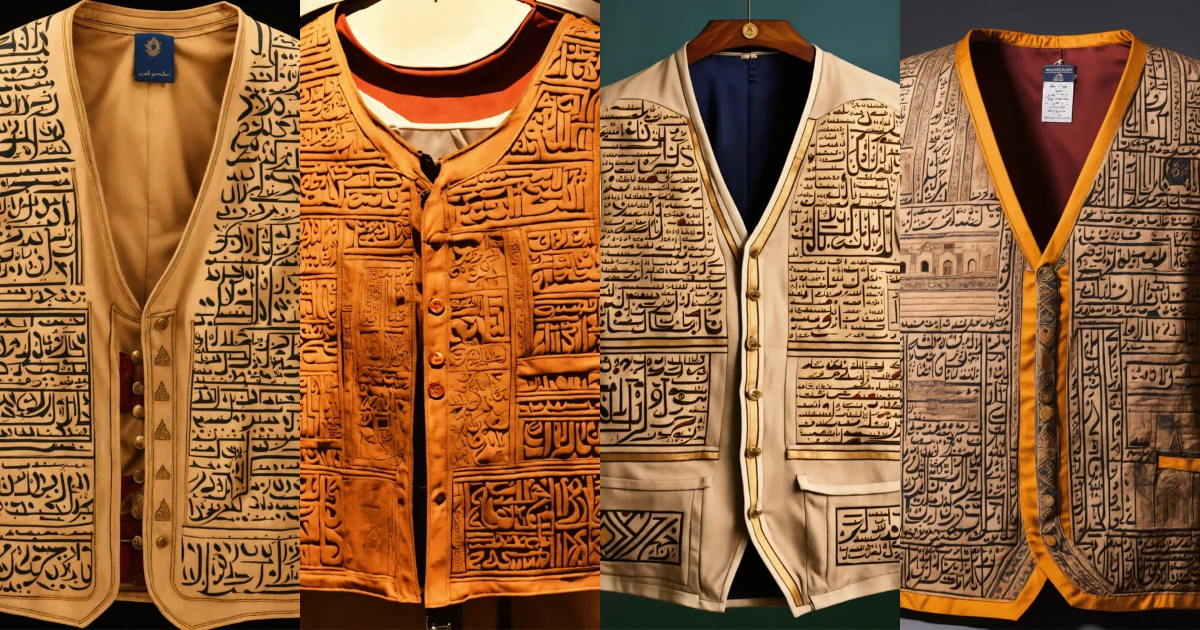 Lexica - A special design for the tour guide a waistcoat with a pocket ...