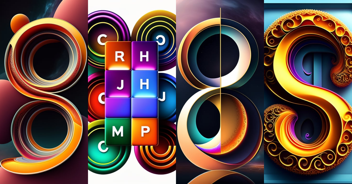 Lexica - Alphabet challenge, fractal
