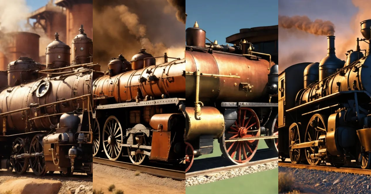 Lexica - Old west train iron road enforcer, high detail, heavy duty ...