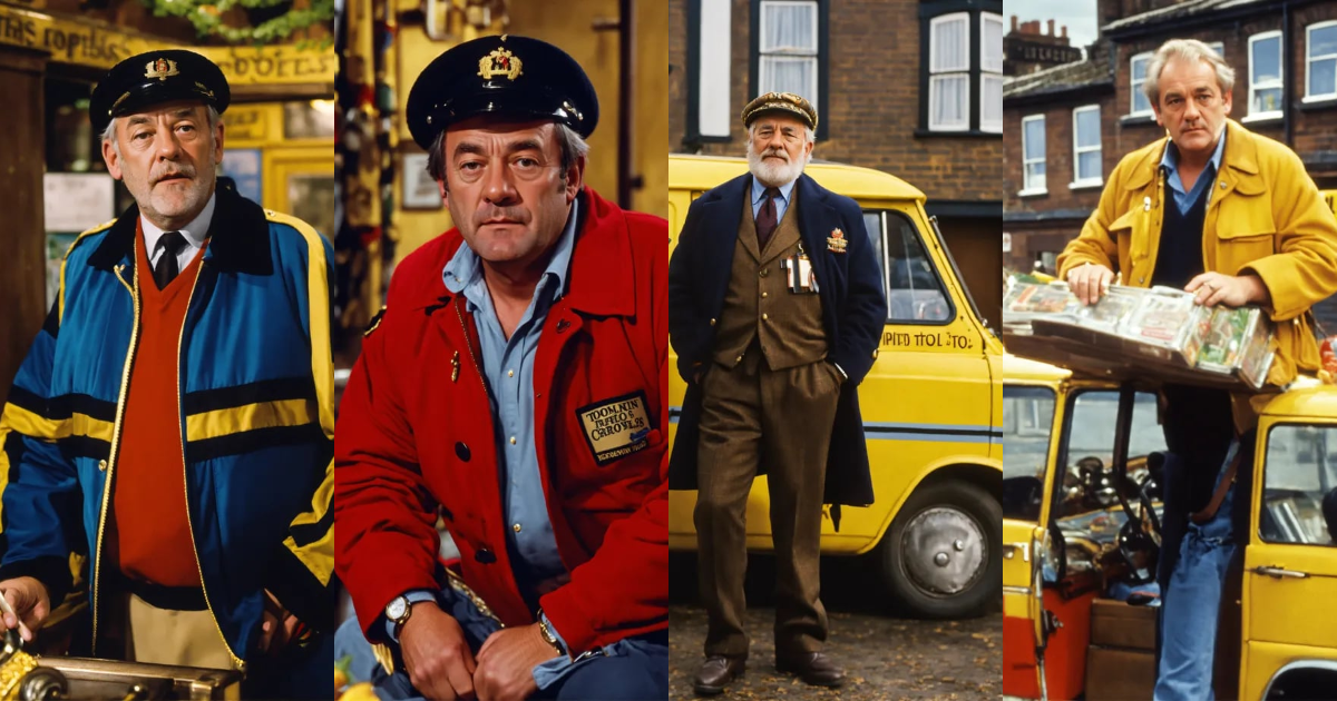 Lexica - Captain Tom starring on Only Fools and Horses