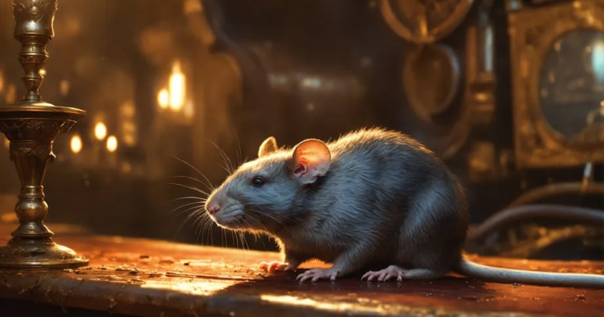 Lexica - Close Up, ugly dirty Rat, dirty messy Ship interior background ...