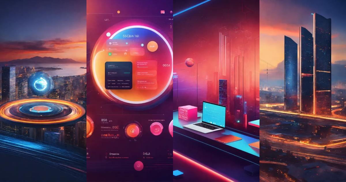 Lexica - Modern graphical user interface background