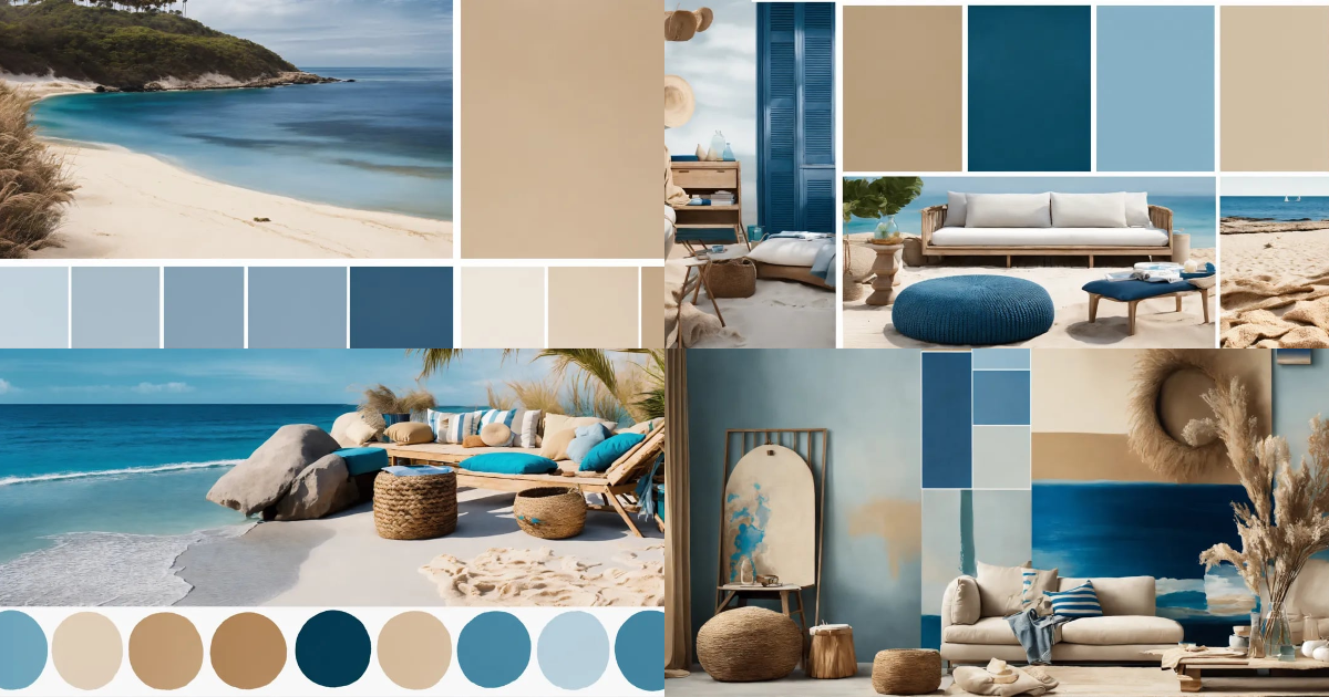 Lexica - HYPER-Realistic paint color palette DROPS MOODBOARD WITH ...