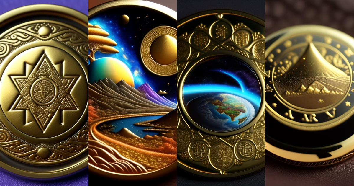 Lexica - Coins with taro Arcane Divination Esoteric magic natural ...