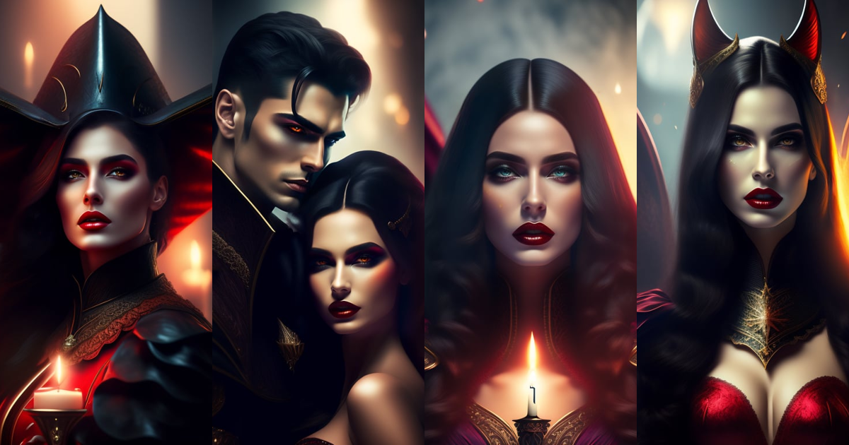 Lexica - Dark fantasy,vampire,romance,book cover,high reality ...