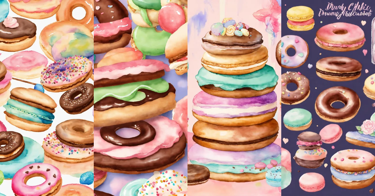 Lexica - Shabby chic dreamy mist pastel junk journals Watercolor Cute ...