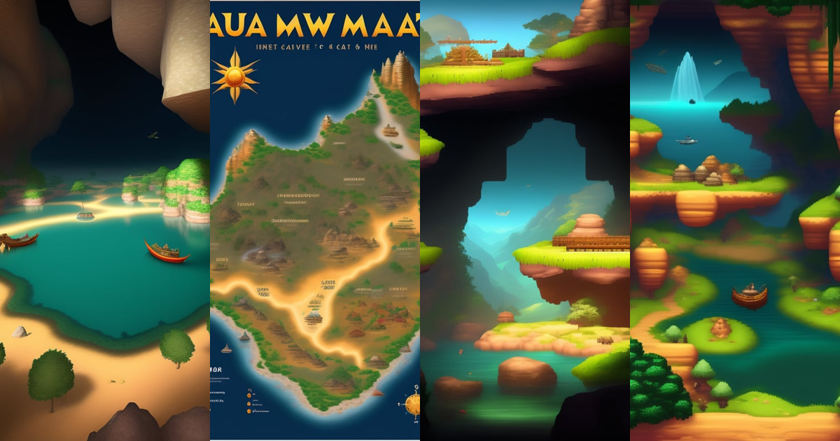 Lexica - Battle mapa cave