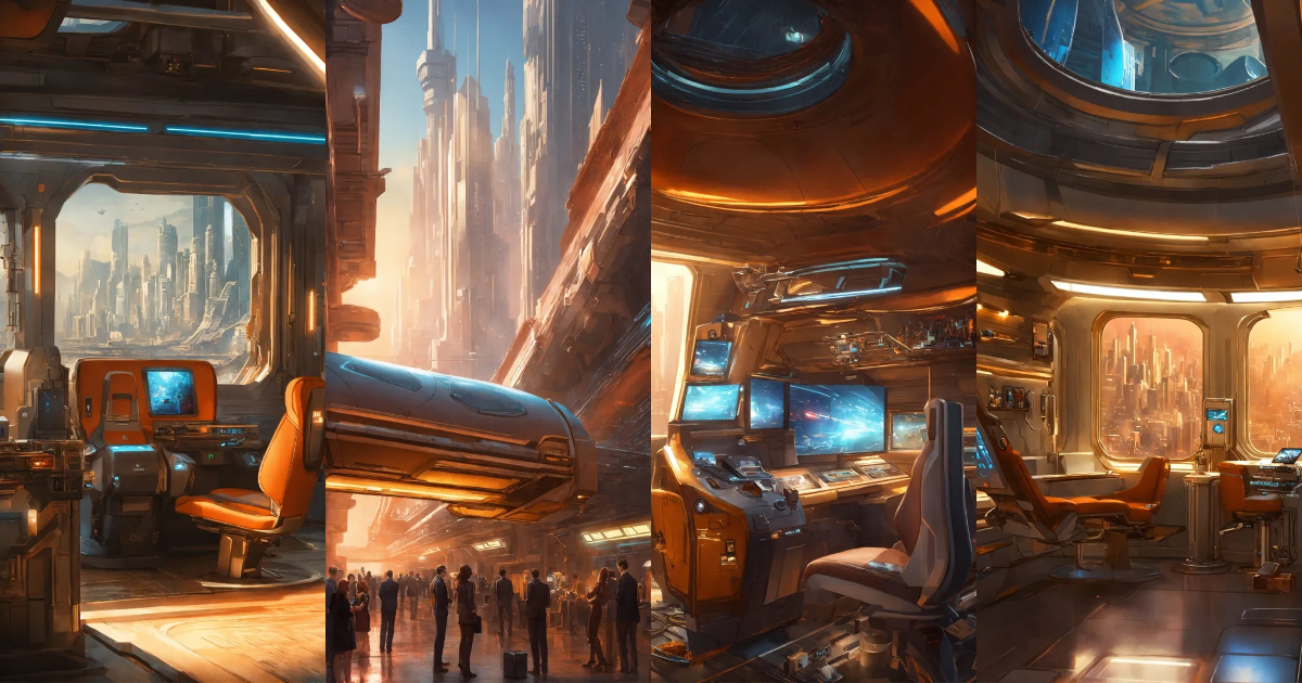 Lexica - Sci-fi effect poster background, sci-fi metropolis of the future, intricate, highly ...