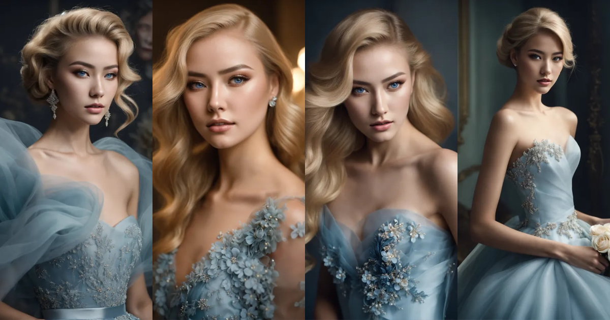 Lexica - CAn ultra-realistic blonde girl with light blue eyes ...