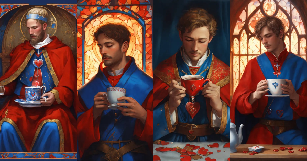 Lexica - Illustrated, realistic, Healing, jack of hearts, clergyman ...