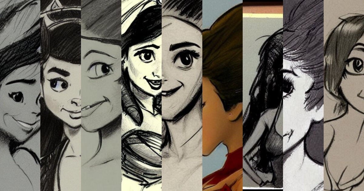 Lexica - Milt kahl sketch of a cuban girl who looks like a squirrel as ...