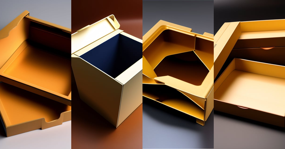 Lexica - Small folding paperboard box