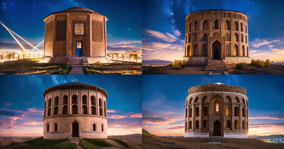 Lexica - Background, night, 8k, epic, stars, old history, Ulugbek ...