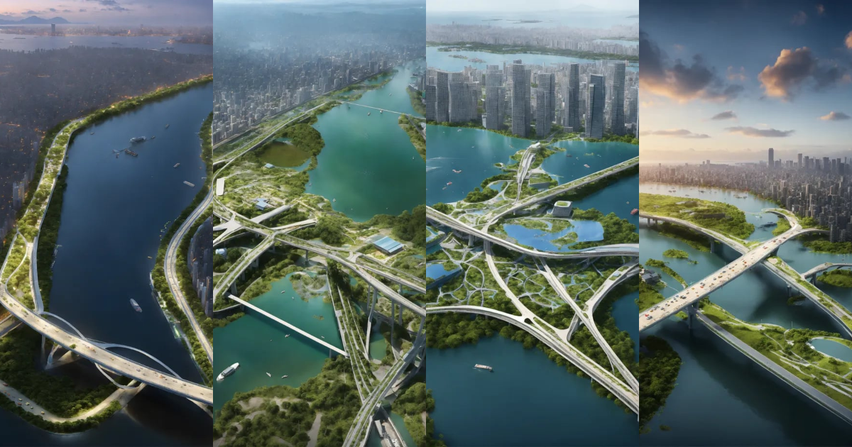 Lexica - Imagine a vision of future Tokyo in 2050 with networks of ...