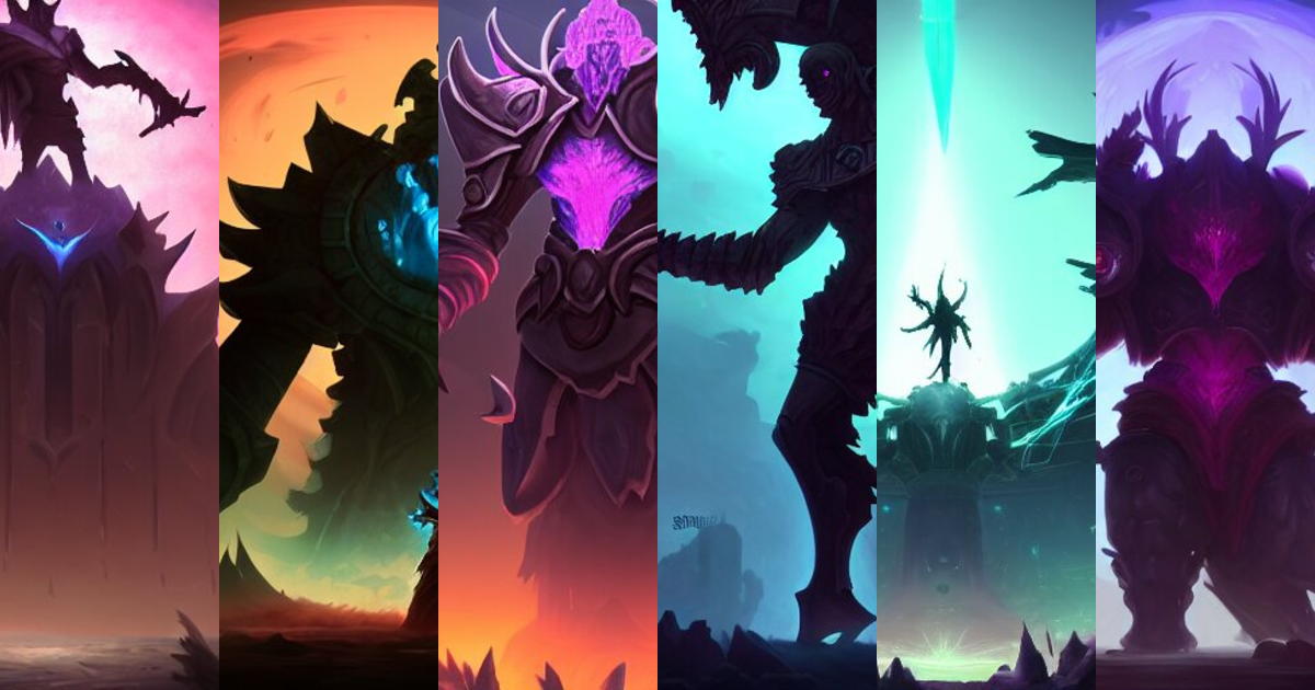 Lexica - Illustration of a Giant (Sentinal) holding the (blade) of the ...