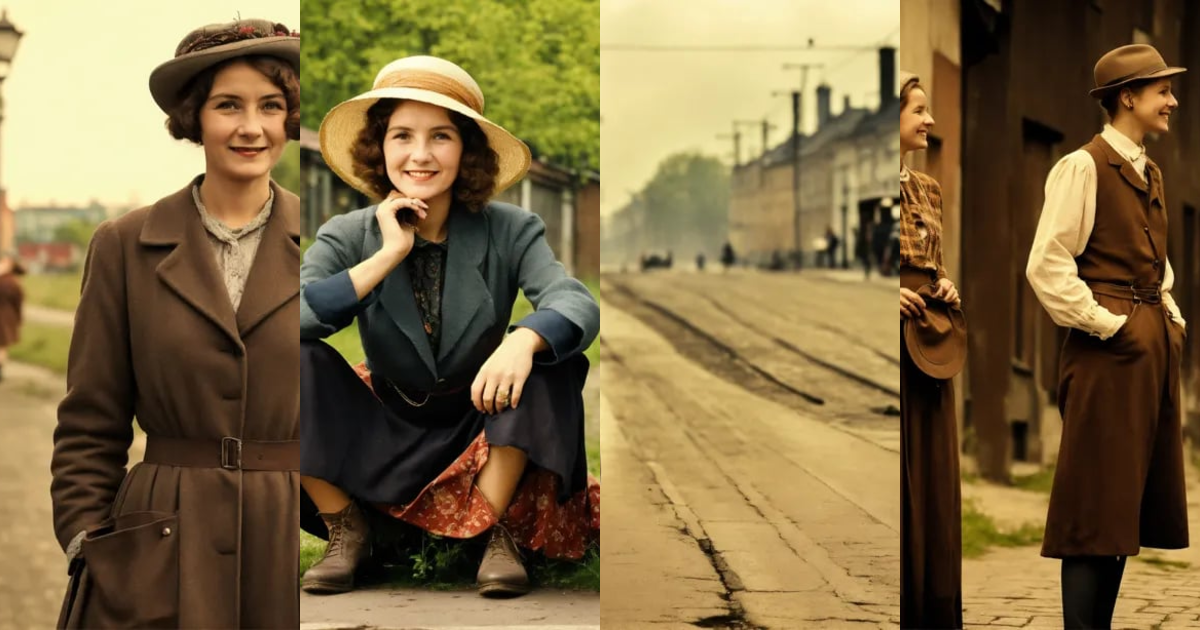 Lexica - Сute poland think poor woman age 20, 1920-1930 on streen in ...