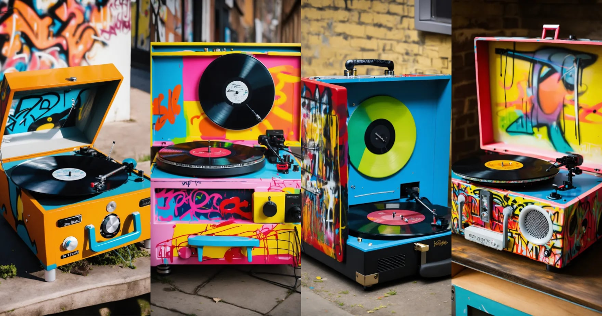 Lexica - A graffiti record player