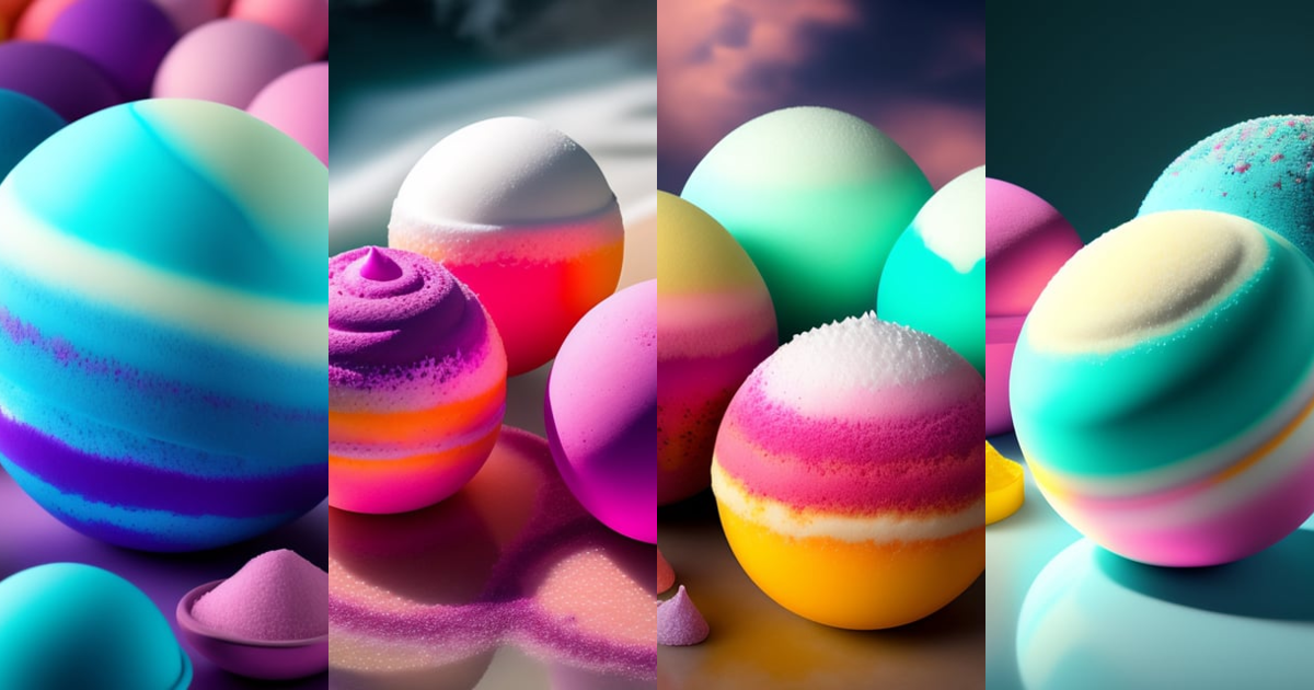 Lexica - -Fizzing bath bombs