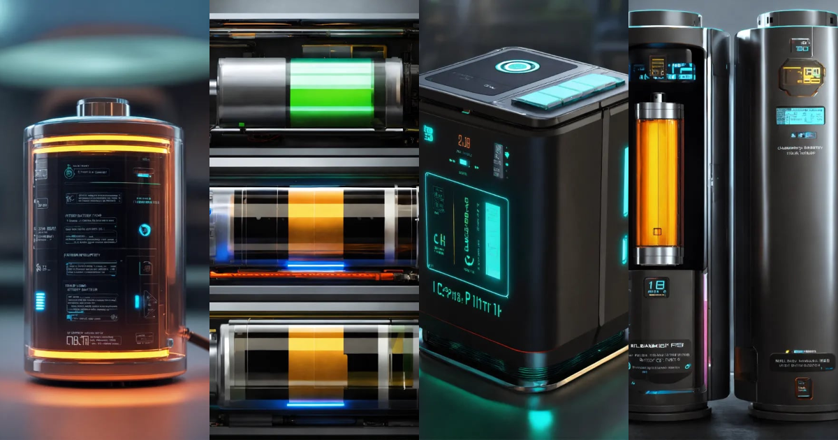 Lexica - Futuristic style common battery {prompt} . sleek, modern ...