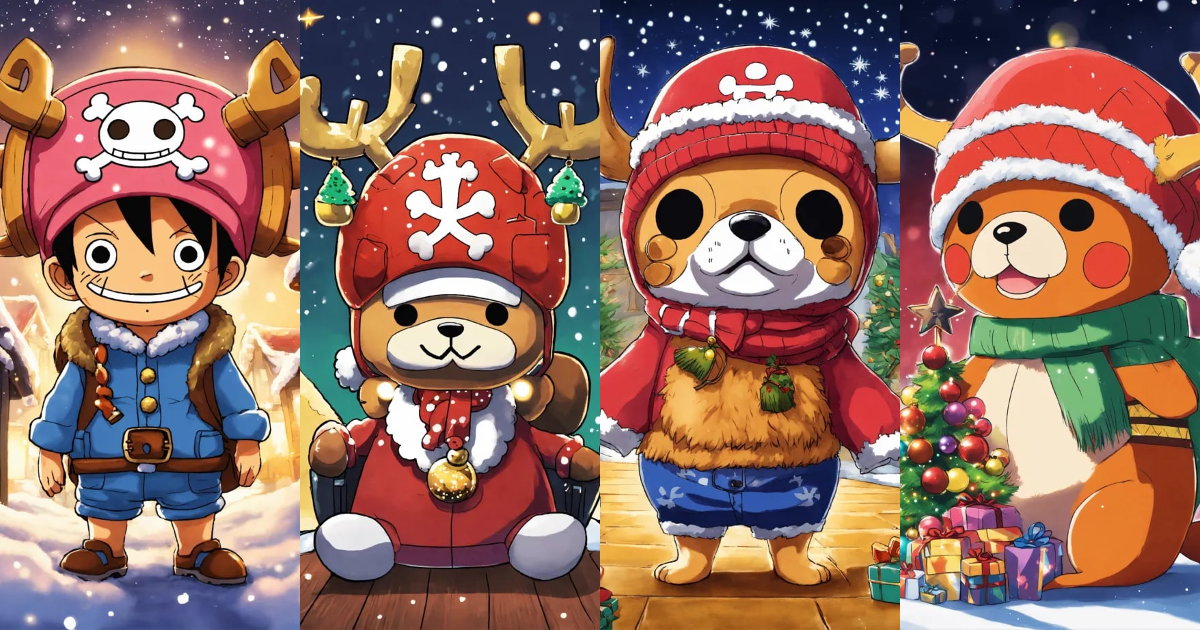 Lexica - Chopper, One Piece Anime, children's book illustration style ...