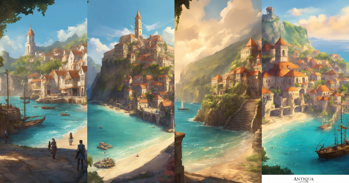 Lexica - Antiqua a beautiful seaside city whose main attraction is a ...