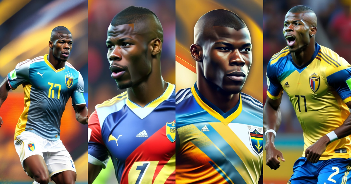 Lexica - Enner Valencia, the Ecuadorian footballer, captivates the ...