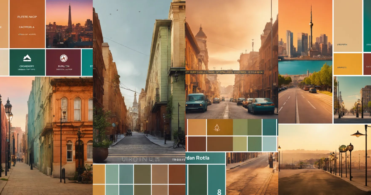 Lexica - Color palette inspired by urban landscapes and earthy tones ...