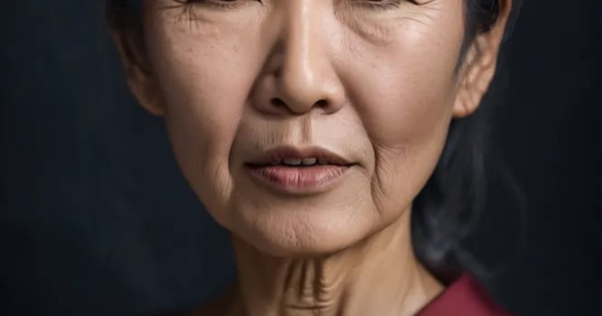 Lexica - Perioral aging,middle aged asia woman,cyber realistic