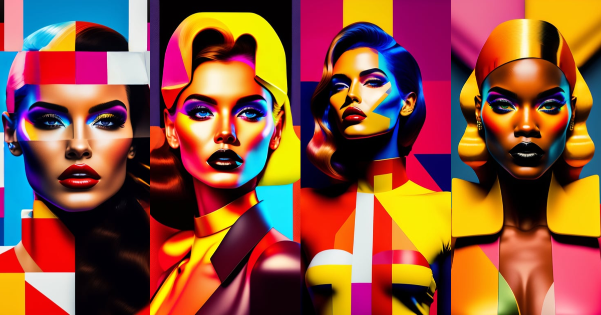 Lexica - Pop art, hyper- female model in the streets of new-york ...