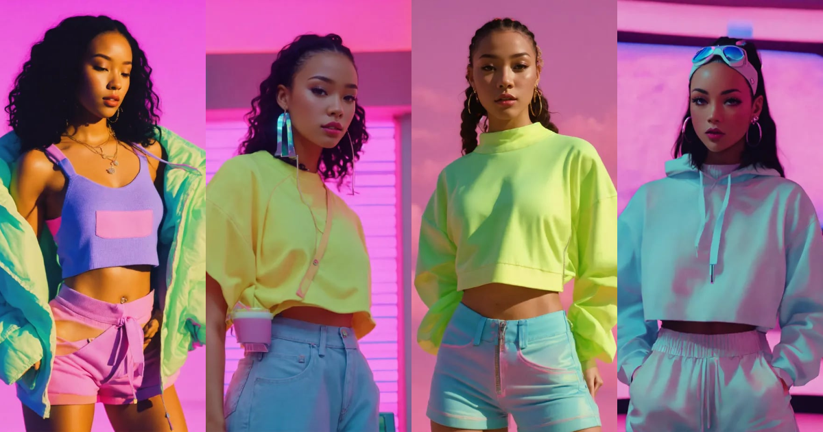 Lexica - Lightskin woman, 4k, y2k clothing, 2000s, dvd screengrab, full body, designer clothing ...