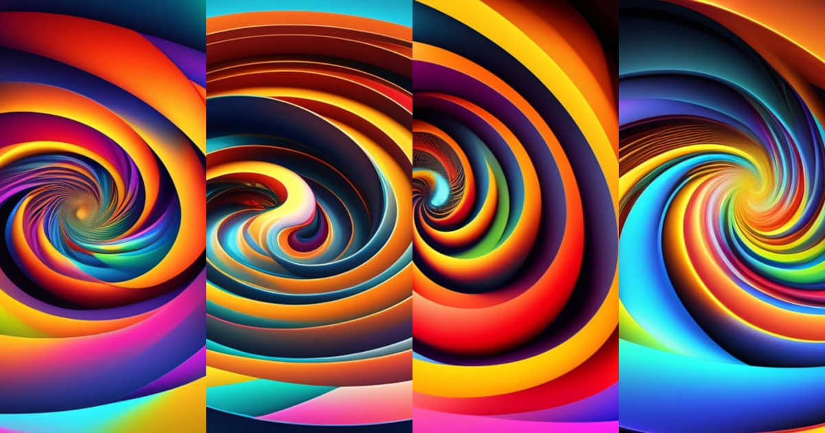 Lexica - Realistic maze, swirling infinite light, undulating geometry ...