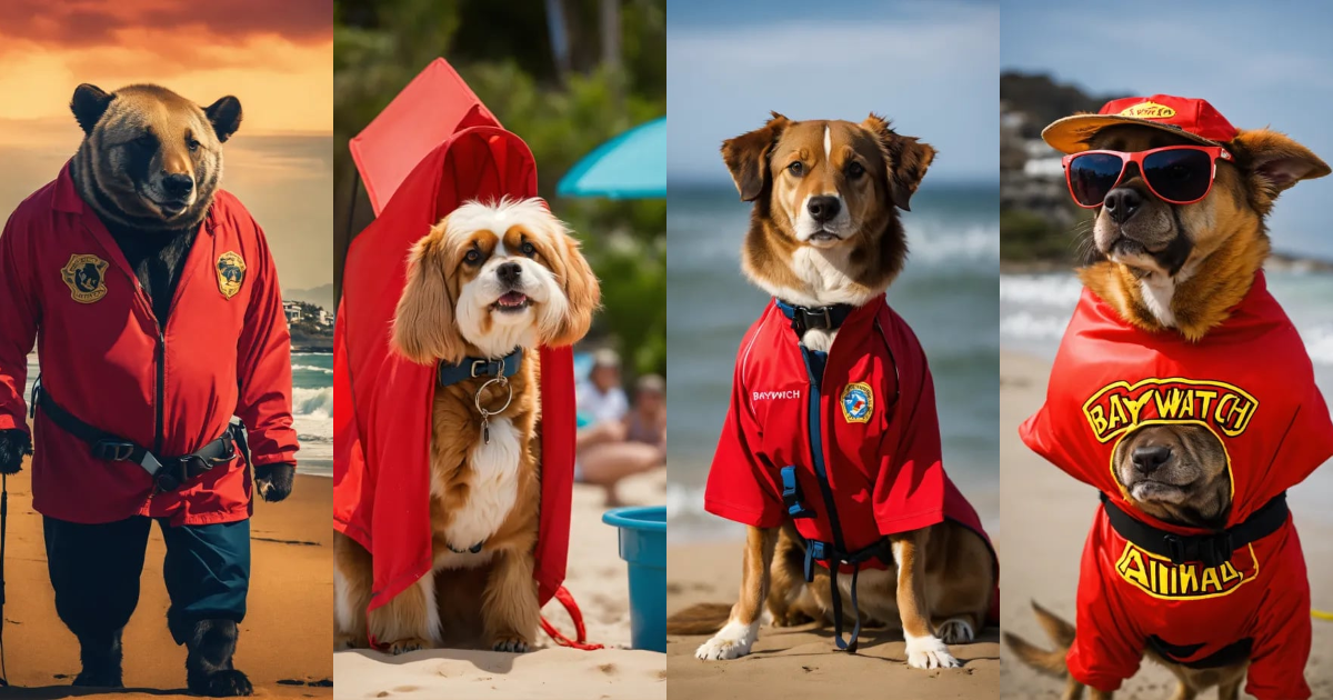 Lexica - A baywatch animal