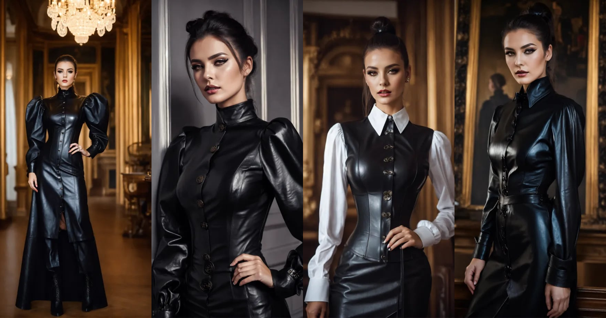 Lexica - Stunning french seductress woman fashion model, brunette ...