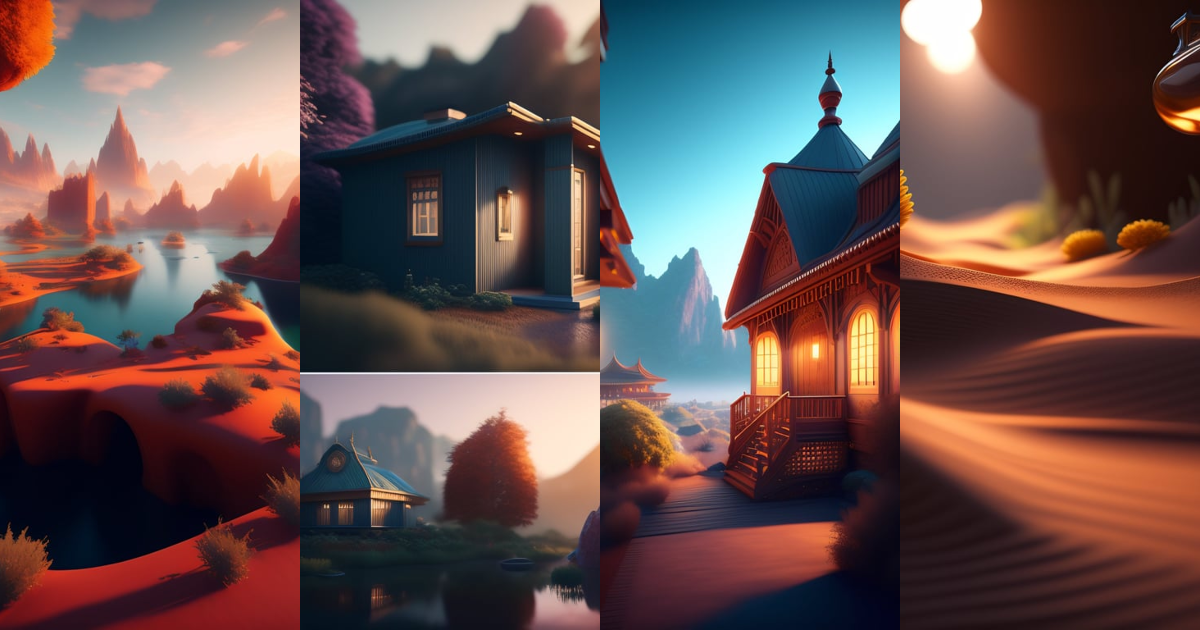 Lexica - A beautiful hyperrealistic detailed 3 d render of set design ...