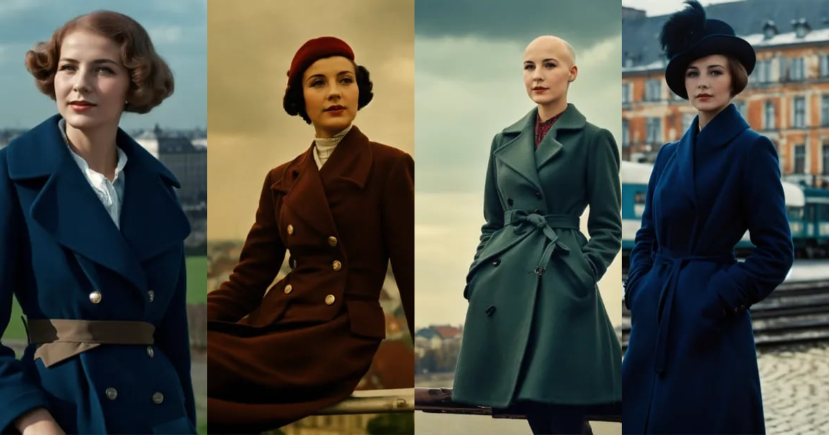 Lexica - Retro warszawa 1920-1930, сute woman, on top of a rievier ...