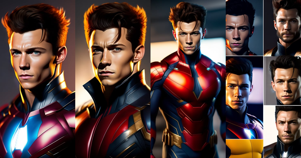 Lexica - “photorealistic concept art of tom holland as Wolverine in ...