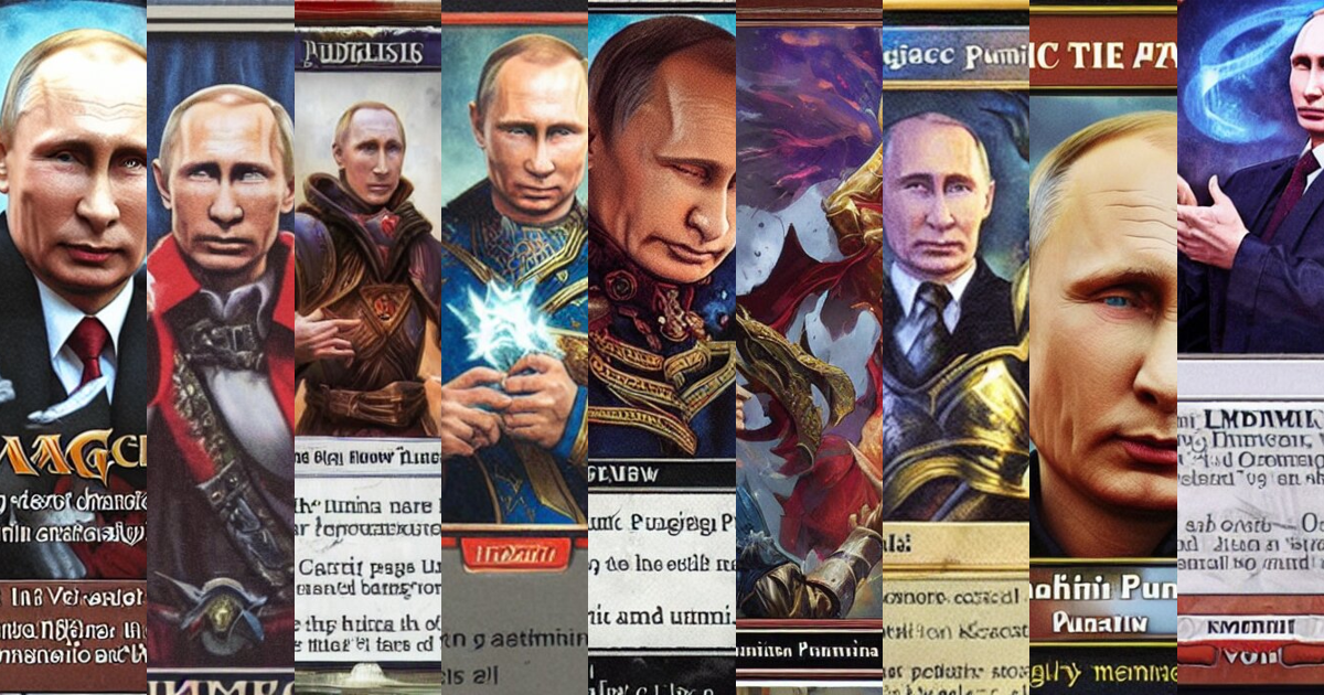 Lexica - Magic the gathering card vladimir putin