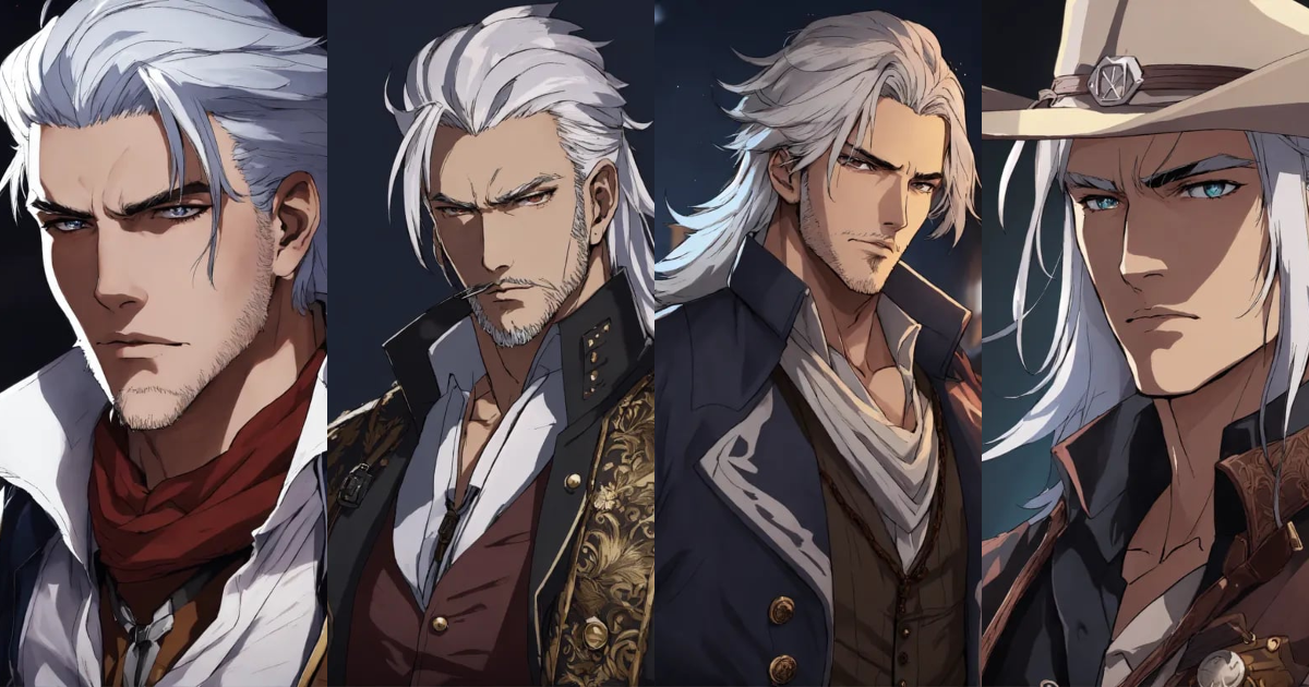 Lexica - Handsome male, wild west, portrait, wolfish features, dark ...