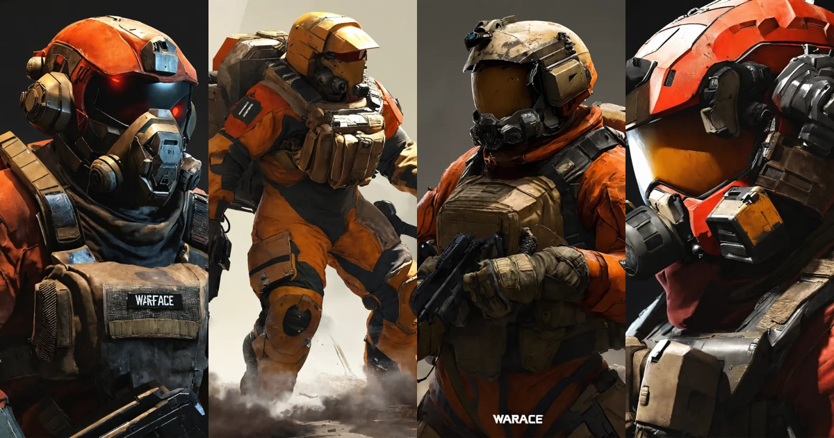 Lexica - Juggernaut from game Warface ,class Engineer from game Warface