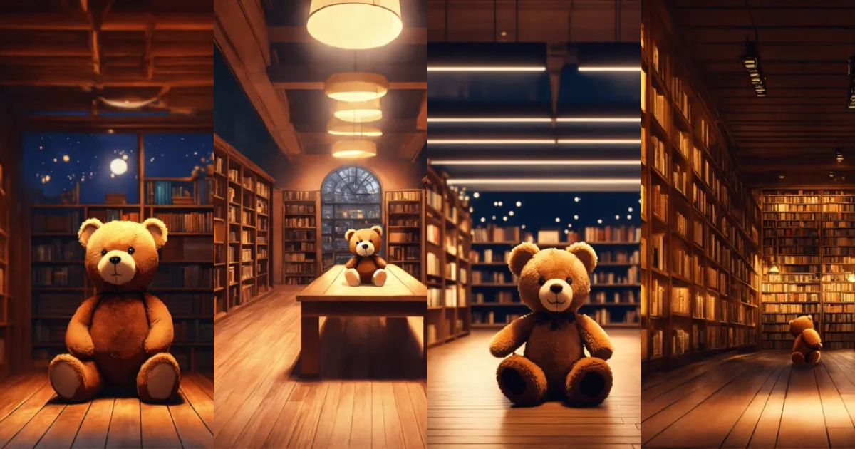 Lexica - Stunning illustration of a small teddy bear, detailed ...