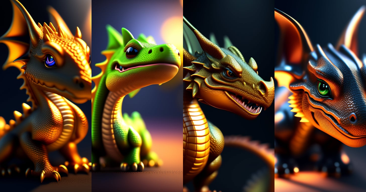 Lexica - Baby dragon, depth of field,32k, natural light, ray tracing ...