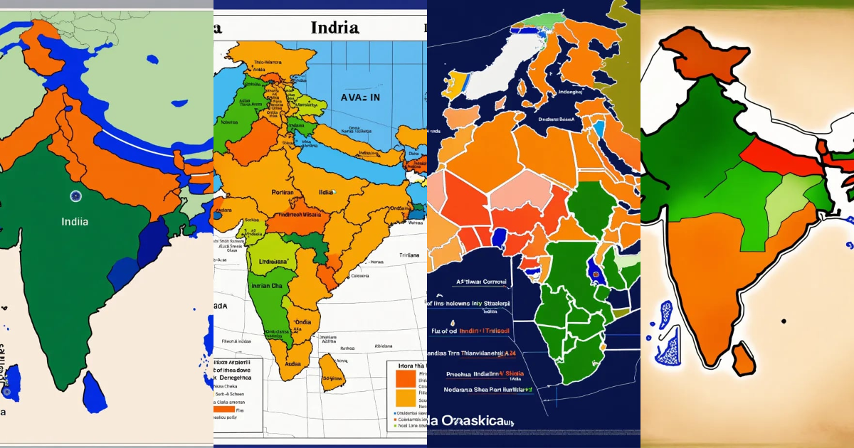 Lexica - The image displays a simplified world map, emphasizing the ...
