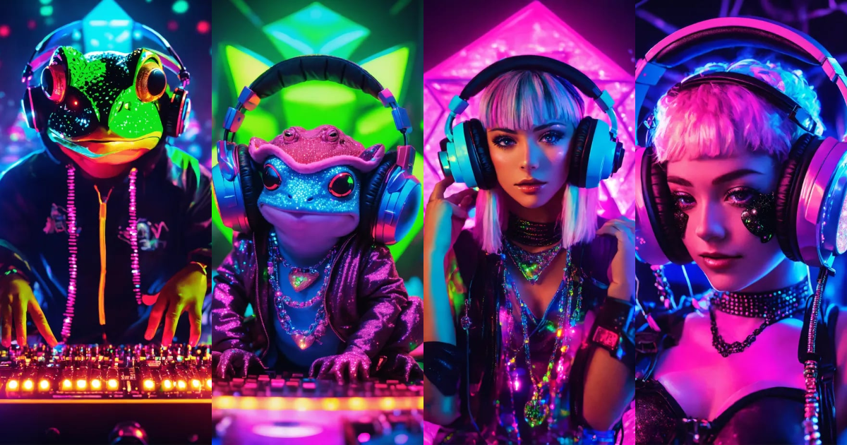 Lexica - A techno Festival Rave Diamond psytrance DJ Diamond TOAD in ...
