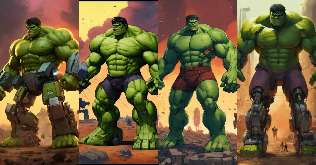 Lexica - Hulk but robots