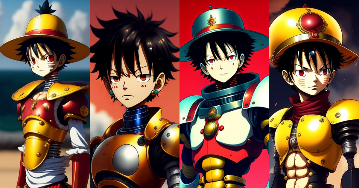 Lexica - Luffy as a robot